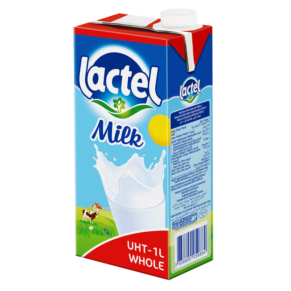 LACTEL WHOLE MILK TETRA 1L – Magic Star Supermarket