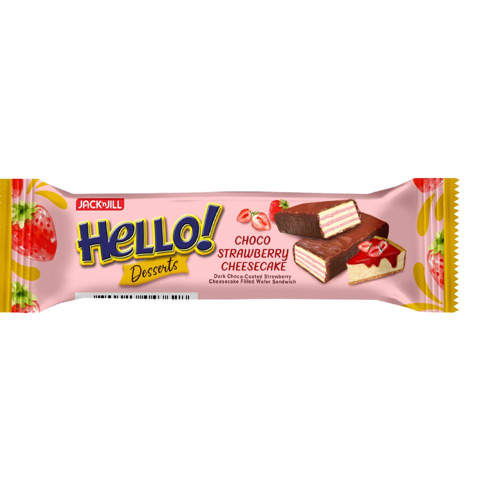 HELLO CHOCO STRAWBERRY CHESECAKE 14.8G – Magic Star Supermarket