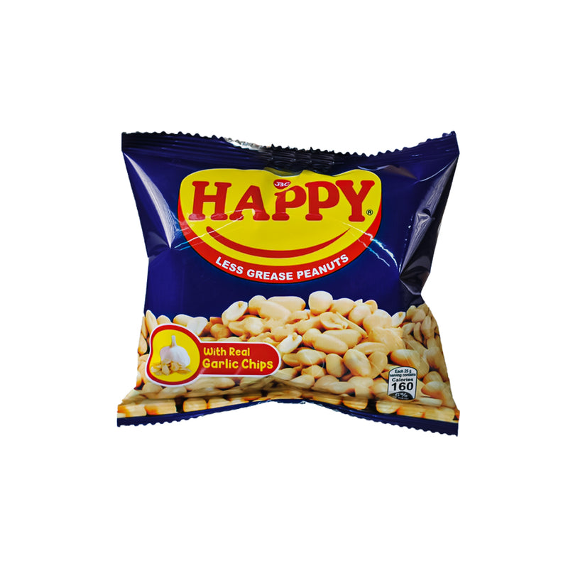 HAPPY PEANUTS GARLIC 25G – Magic Star Supermarket
