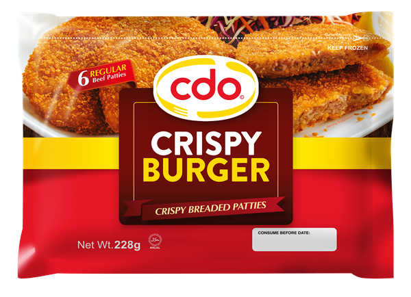 CDO CRISPY CHICKEN BURGER 228G – Magic Star Supermarket