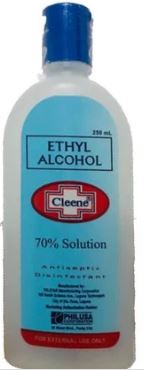 CLEENE ETHYL ALCOHOL 70% 250ML – Magic Star Supermarket