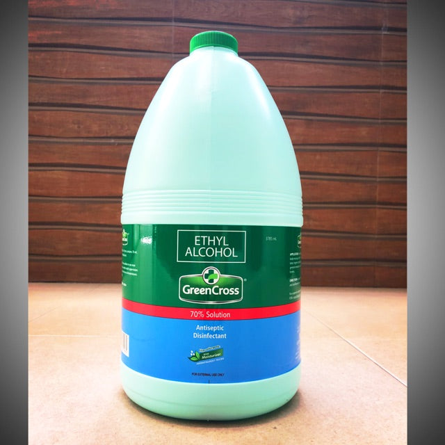 GREENCROSS ETHYL ALCOHOL 70% W MOIST 1GAL – Magic Star Supermarket