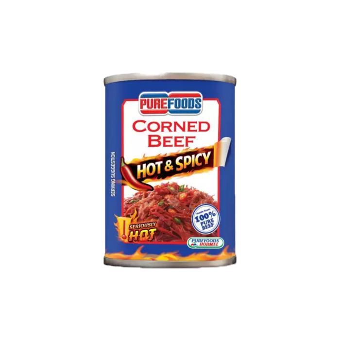 PURE FOODS CORNED BEEF HOT N SPICY 150G – Magic Star Supermarket