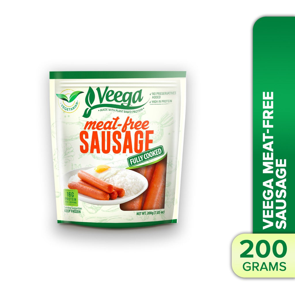VEEGA MEAT FREE SAUSAGE 200G – Magic Star Supermarket