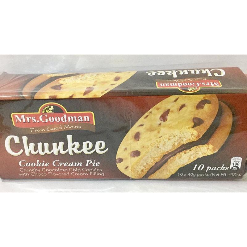 MRS.GOODMAN CHUNKEE CHOCO SANDWICH 10S – Magic Star Supermarket