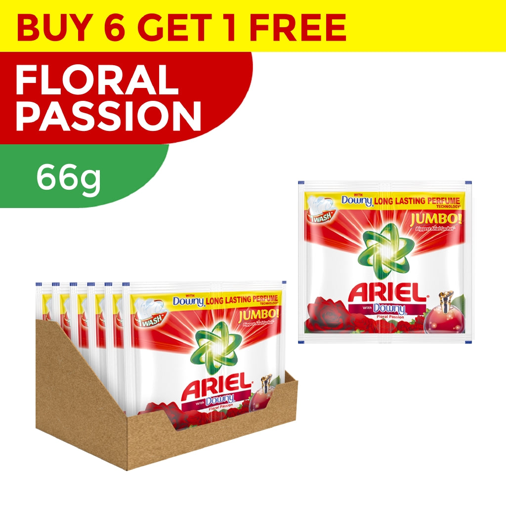ARIEL LAU PWD 64G(6+1F)X30 FP COM BS BP – Magic Star Supermarket