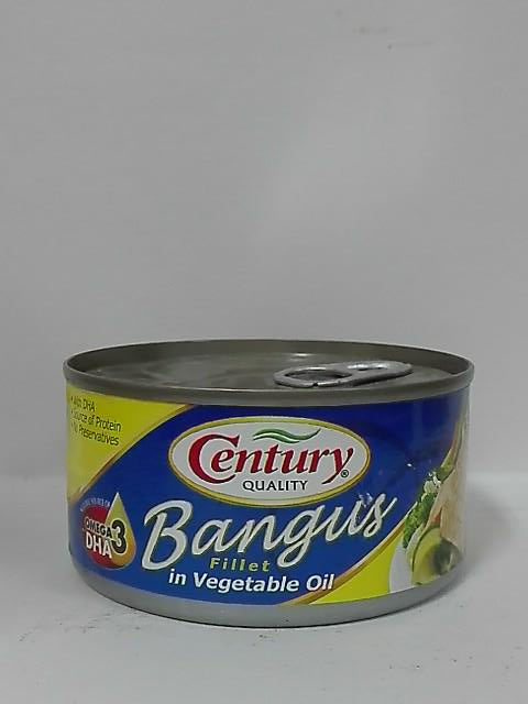CENTURY BANGUS FILLET IN OIL 184GM – Magic Star Supermarket