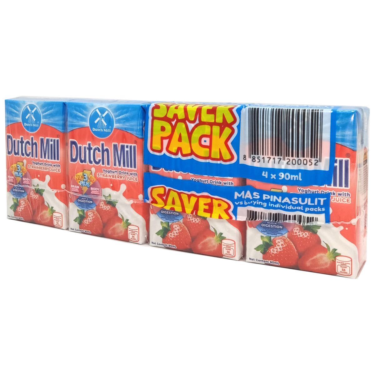 DUTCHMILL STRAWBERRY 90MLX4 SAVER PCK – Magic Star Supermarket