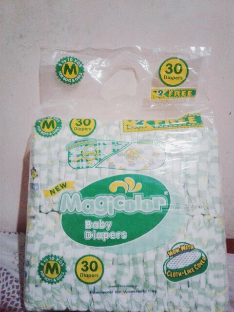 MAGICOLOR DIAPER MED 30`S – Magic Star Supermarket