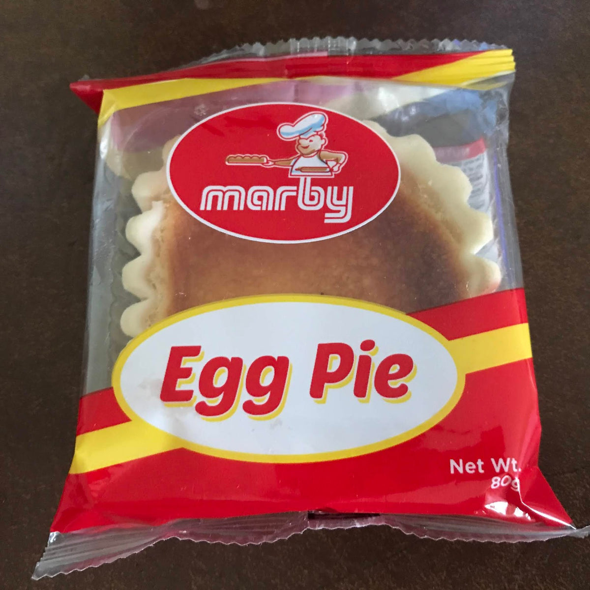 MARBY EGG PIE 80GM – Magic Star Supermarket