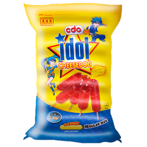 CDO IDOL CHEESEDOG REG 1KG – Magic Star Supermarket