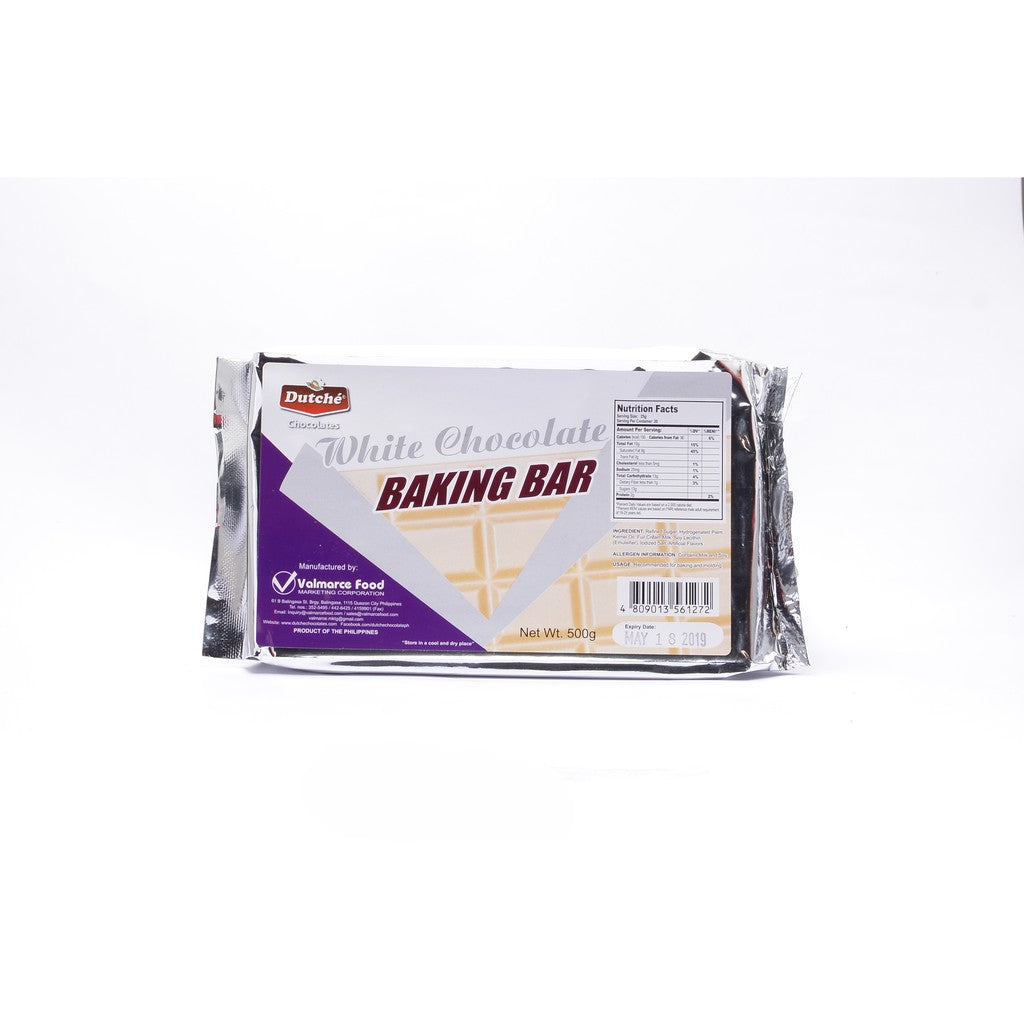 DUTCHE WHITE CHOCOLATE BAR 500G – Magic Star Supermarket