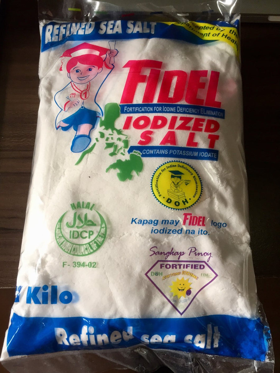 FIDEL IODIZED SALT FREE FLOW 1KG – Magic Star Supermarket