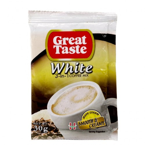 GREAT TASTE TRIO WHITE COF 30GM – Magic Star Supermarket