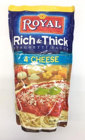 ROYAL 4 CHEESE SPAGHETTI SAUCE 1KG – Magic Star Supermarket