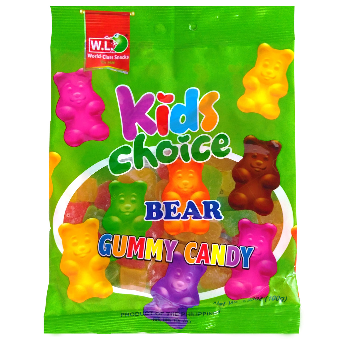 KIDS CHOICE BEAR GUMMY CANDY 100G – Magic Star Supermarket