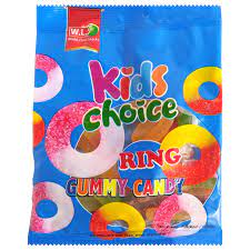 KIDS CHOICE RING GUMMY CANDY 100G – Magic Star Supermarket