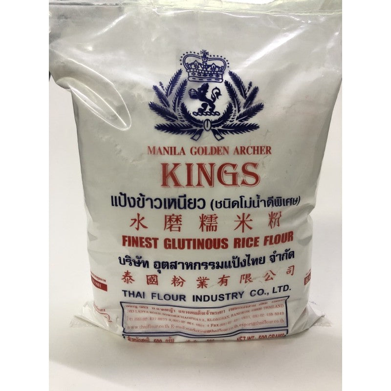 KINGS GLUTINOUS RICE FLOUR 500G – Magic Star Supermarket