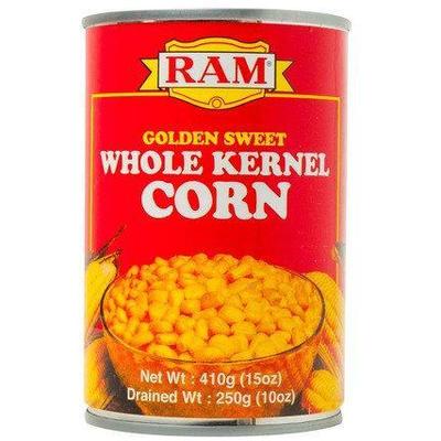 RAM WHOLE KERNEL CORN 410G – Magic Star Supermarket