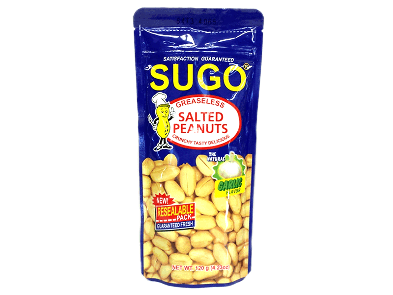SUGO PEANUTS GARLIC 100GM – Magic Star Supermarket