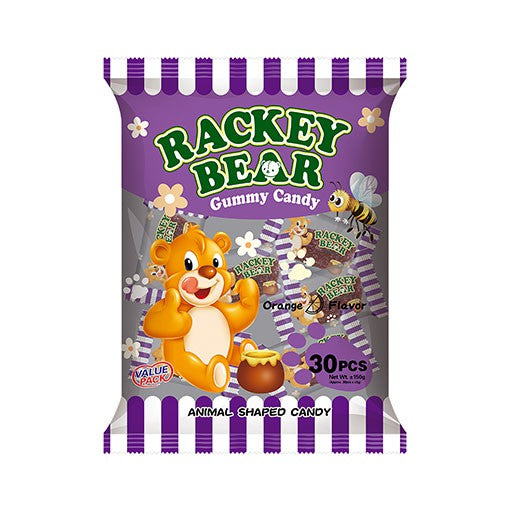 RACKEY BEAR GUMMY CANDY 30`S – Magic Star Supermarket