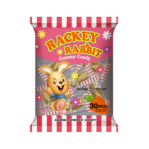 RACKEY RABBIT GUMMY BEAR 30`S – Magic Star Supermarket