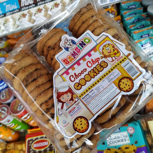 BAMBINO CHOCO CHIP COOKIES 400G – Magic Star Supermarket