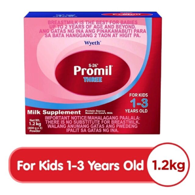 S-26 PROMIL 3 1.2KG – Magic Star Supermarket