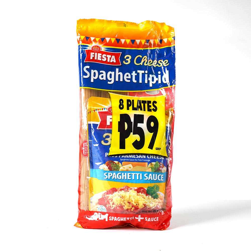 FIESTA 3CHEESE SPAGHETTIPID 850G – Magic Star Supermarket