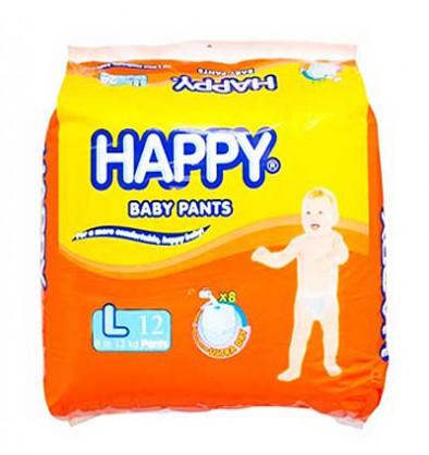 HAPPY DIAPER LRG 12`S – Magic Star Supermarket