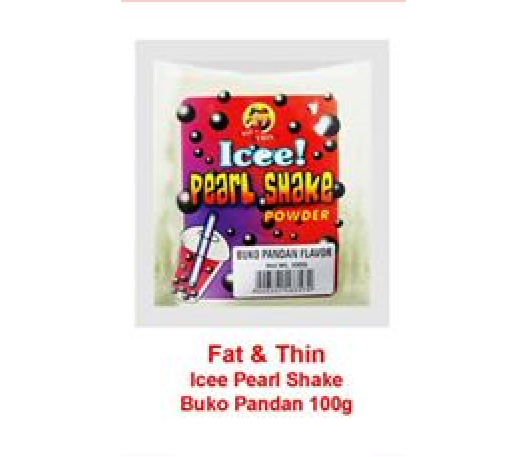 FAT & THIN PEARL SHAKE BUKO PANDAN 100GM – Magic Star Supermarket