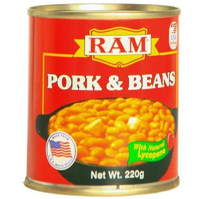 RAM PORK & BEANS 220GM – Magic Star Supermarket